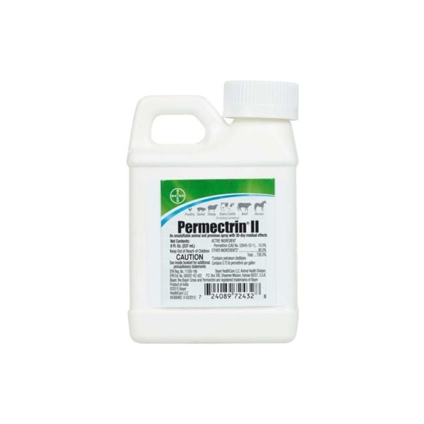 Elanco Permectrin II Emulsifiable Animal and Premise Spray, 8oz